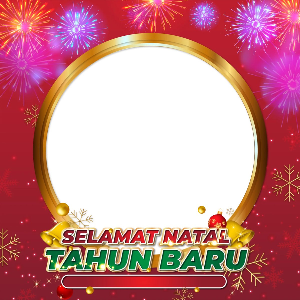 Selamat Natal dan Tahun Baru Bahasa Indonesia dengan Latar Belakang ...
